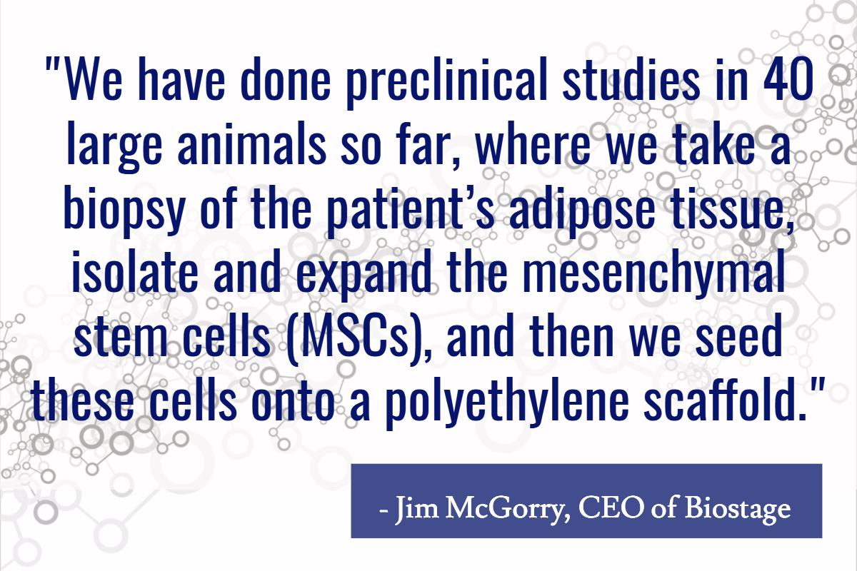Inside Scoop on Biostage, a World Leader in Bioengineered Organs