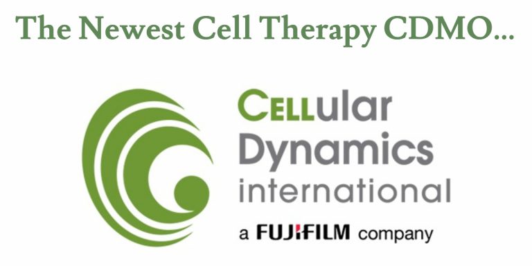 FUJIFILM CDI: New Behemoth is Entering Cell Therapy CDMO Market
