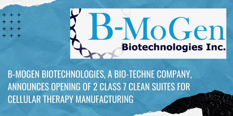 B-MoGen Biotechnologies, a Bio-Techne Company, Announces Opening of 2 ...