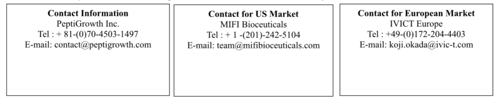 PeptiGrowth Inc. is Launching a Novel Synthetic Peptide Wnt3a ...
