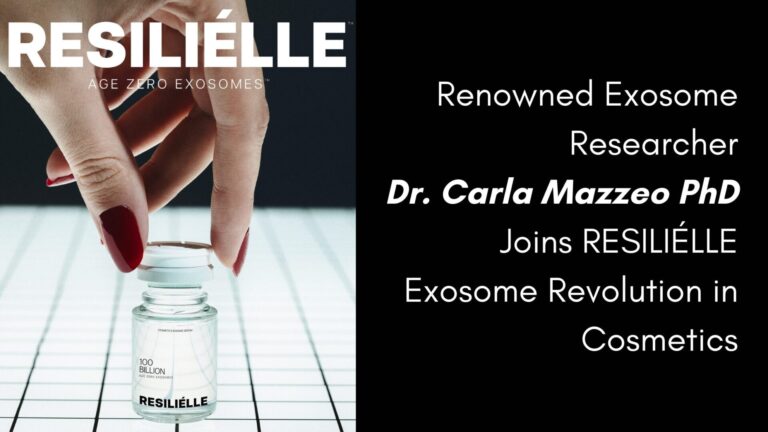 Renowned Exosome Researcher Dr. Carla Mazzeo PhD Joins RESILIÉLLE ...