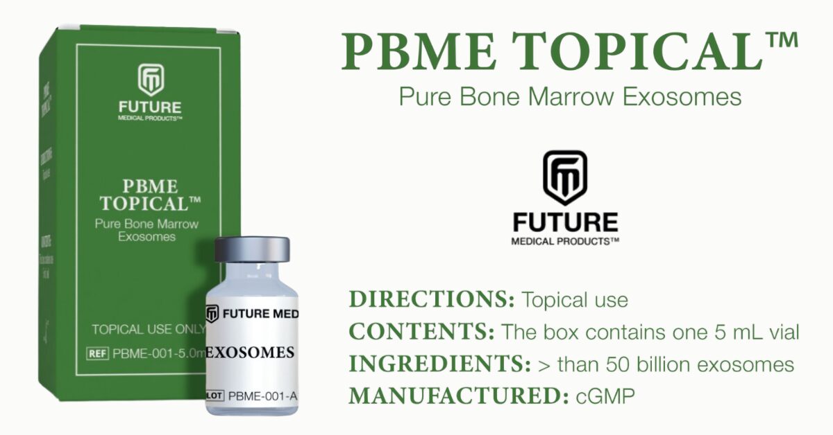 Future Medical Products LLC Announces the Launch of PBME Topical™ (Pure ...