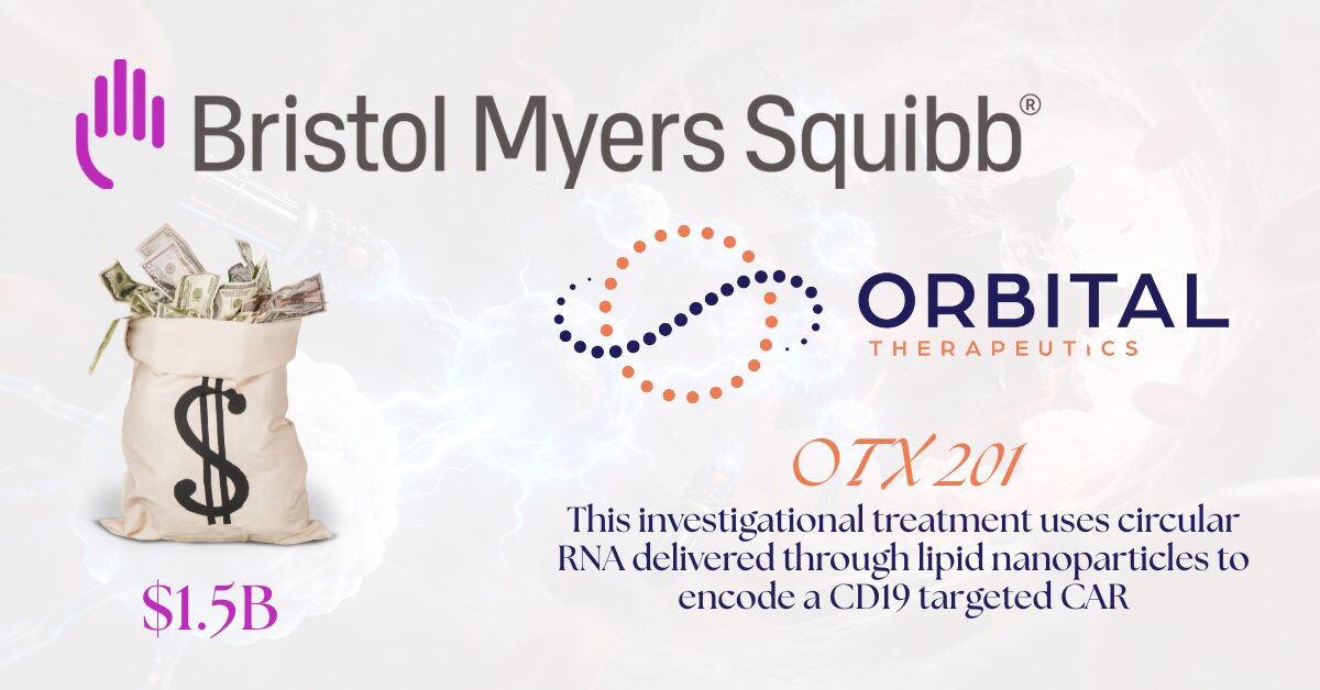 BMS Makes a Bold Leap into CAR-T Buying Orbital Therapeutics for $1.5B ...