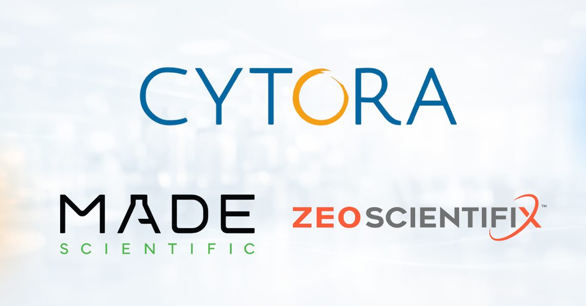 Cytora, Made Scientific, and Zeo ScientifiX Partner to Manufacture and ...